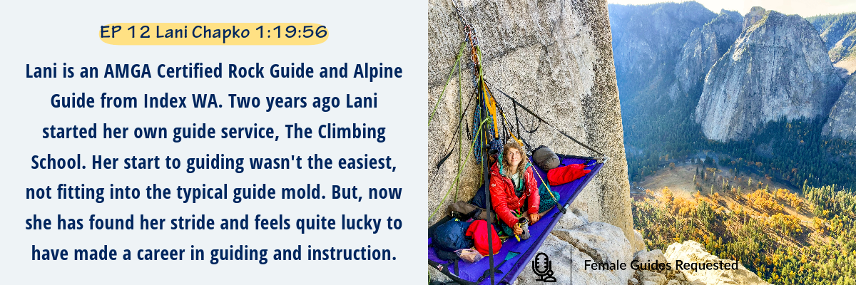 EPISODES – Female Guides Requested Podcast
